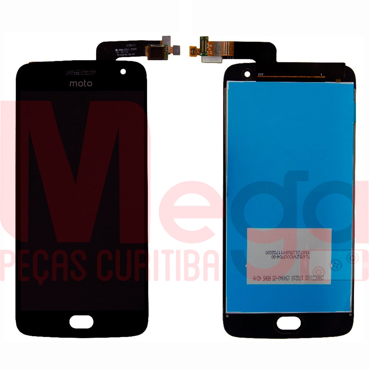 FRONTAL DISPLAY MOTO G5 PLUS XT1683 XT1684 XT1685 PRETO - Mega Peças ...